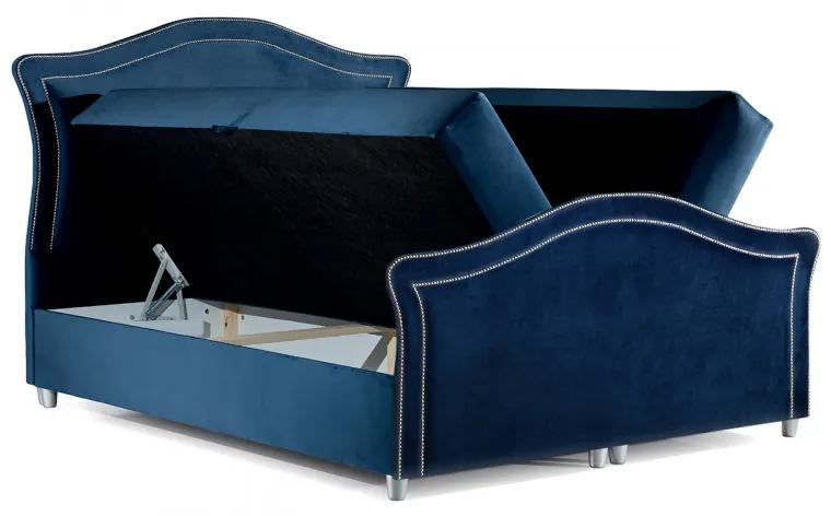 Kontinentální postel Masala Lux, Rozměr postele: 160x200, Barva:: Casablanca 2308