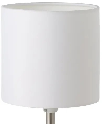 Eglo 54744 - Stolní lampa ANADIA 1xE14/40W/230V bílá/matný chrom
