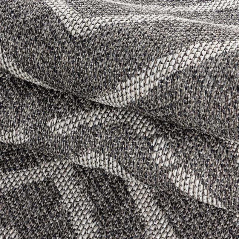 Ayyildiz koberce Kusový koberec Aruba 4902 grey – na ven i na doma - 120x170 cm