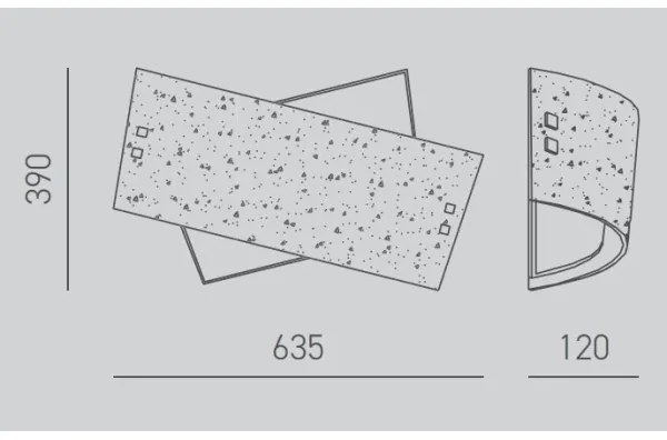 Gea Luce CAMILLA P M arg - Stropní svítidlo CAMILLA 2xE27/70W/230V 63,5 cm stř.
