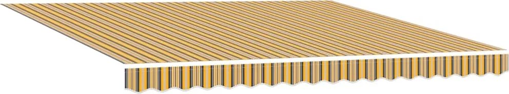 Stahovací markýza Vícebarevný 400 × 300 cm Polyester a hliník 3330579