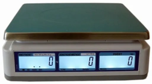 T-Scale Cejchuschopná počítací váha QHC se 2 displeji 6 kg/2 g