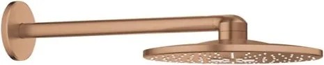Hlavová sprcha GROHE Rainshower SmartActive na stěnu včetně sprchového ramena kartáčovaný Warm Sunset 26475DL0