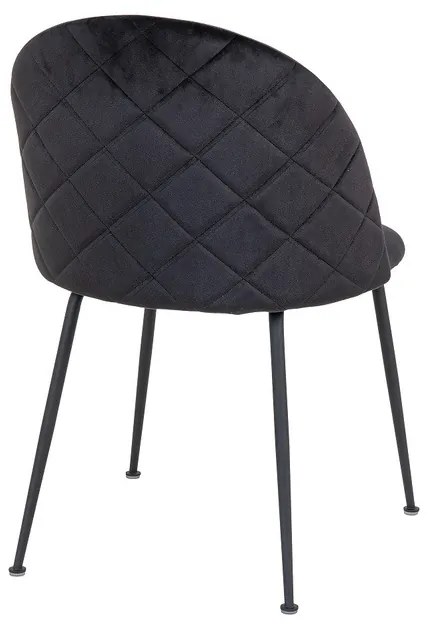 Designová židle Ernesto černá