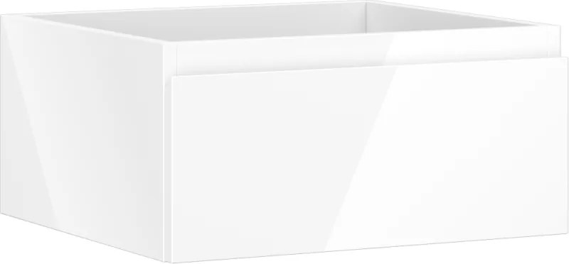 Mexen Orio, koupelnová skříňka 50 cm, 1 zásuvka, bílá lesklá, 91A10-05023-1-BF00