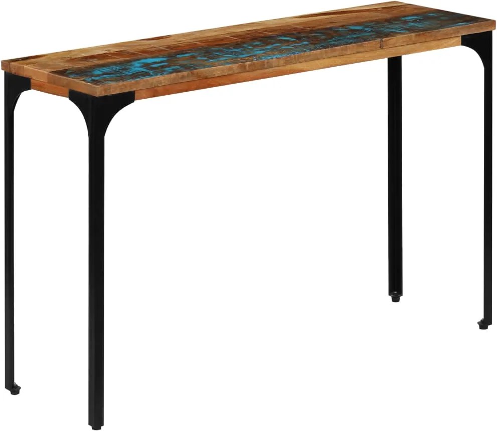 Konzolový stolek - masivní recyklované dřevo | 120x35x76 cm