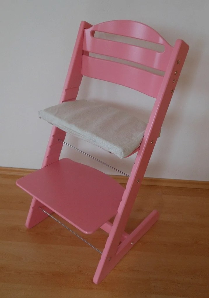 Rostoucí židle Jitro Baby růžová