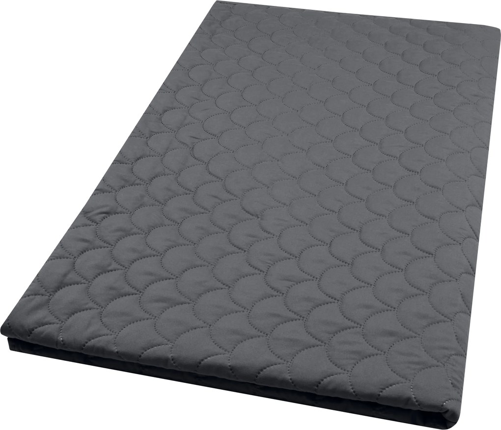 Livarno® Přehoz na postel, 220 x 240 cm (šedá)