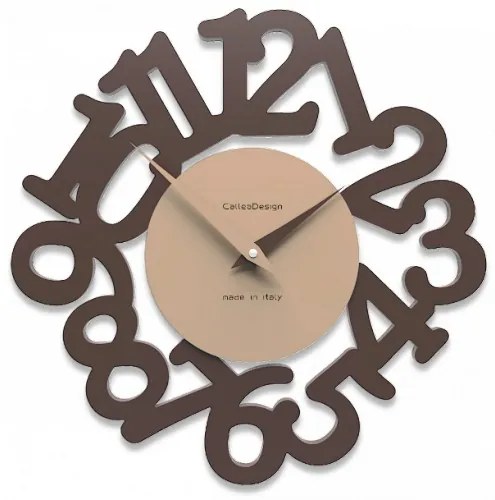 Designové hodiny 10-009 CalleaDesign Mat 33cm (více barevných variant) Barva bílá-1 - RAL9003