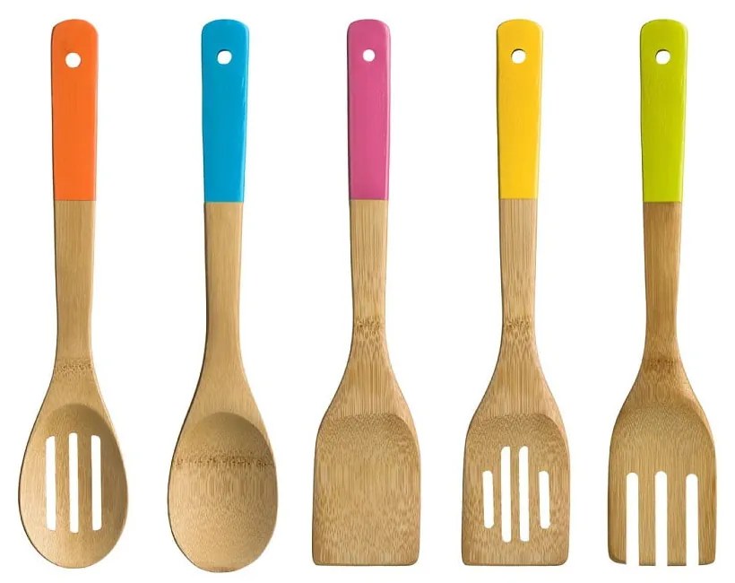 Sada 5 bambusových kuchyňských nástrojů Premier Housewares
