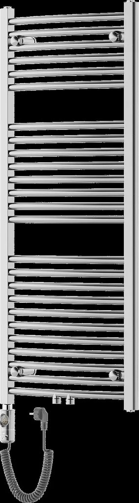 Mexen Ares, elektrické topné těleso 1200x500 mm + topná tyč 600 W, chromová, W102-1200-500-2600-01