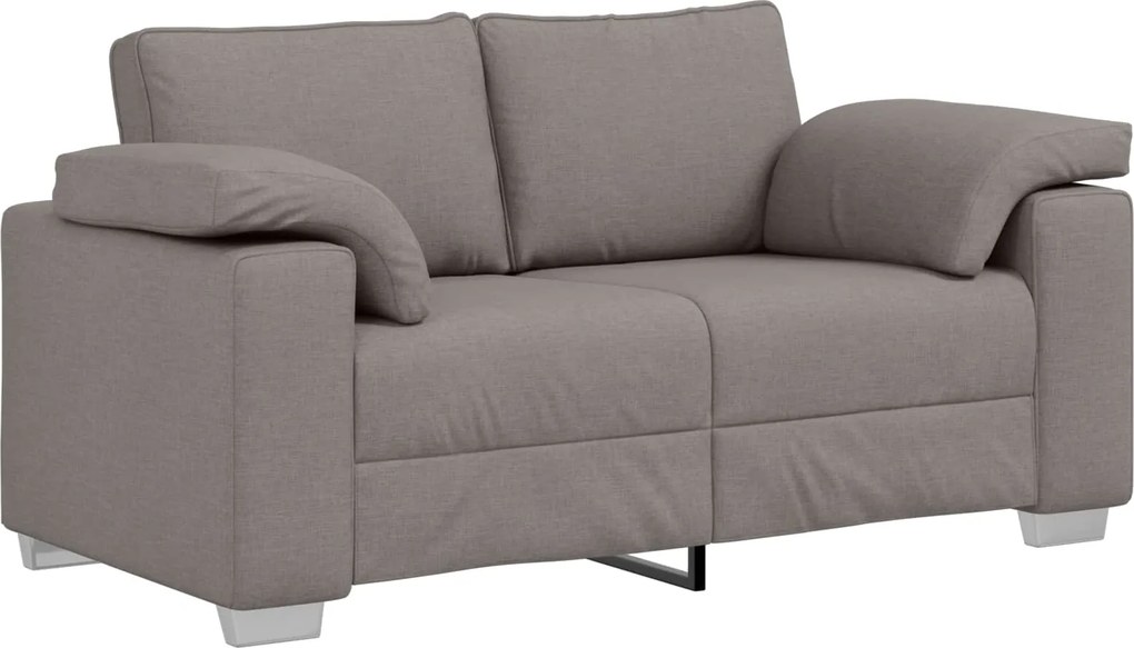 Pohovka 2 ks Taupe textil 3324746