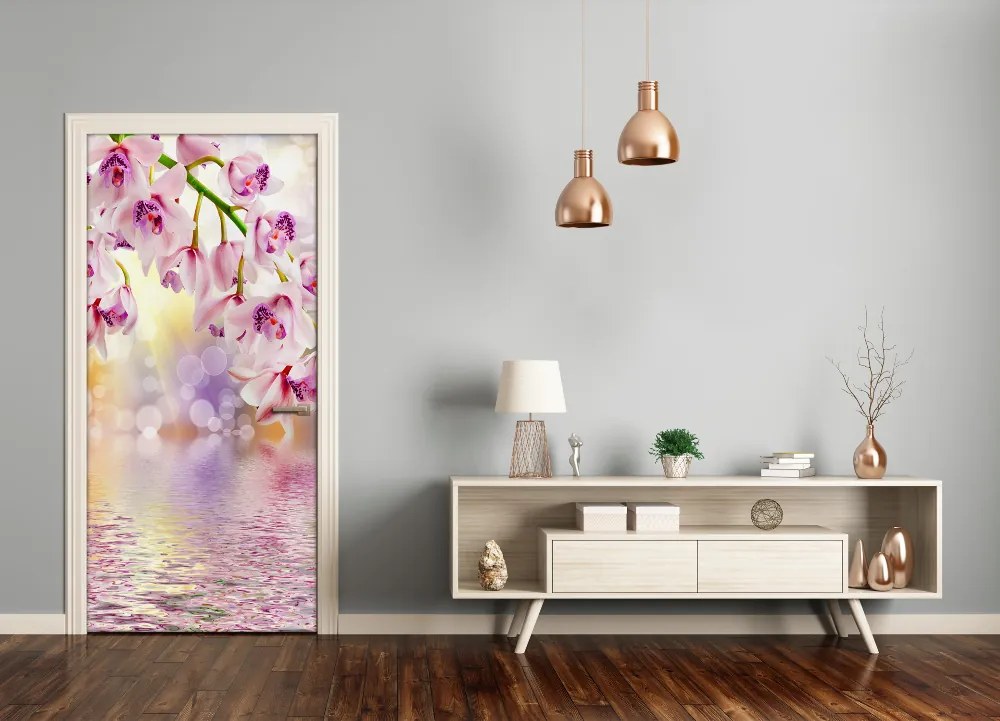 Fototapeta samolepící Orchidej 95x205 cm