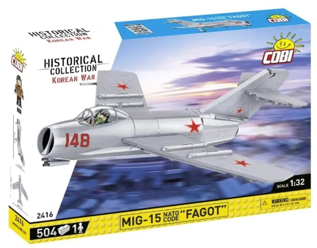 Stavebnice cobi 2416 mig-15 fagot