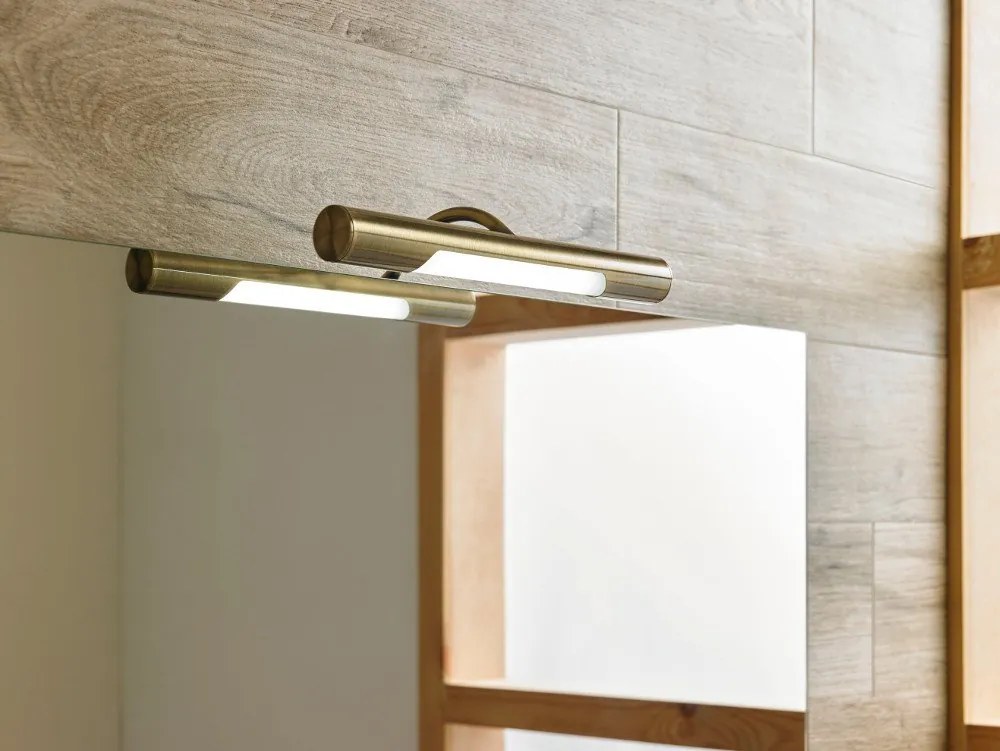 Sapho, ANDREA LED svítilna, 5W, 284x32x134mm, bronz, E26717CI