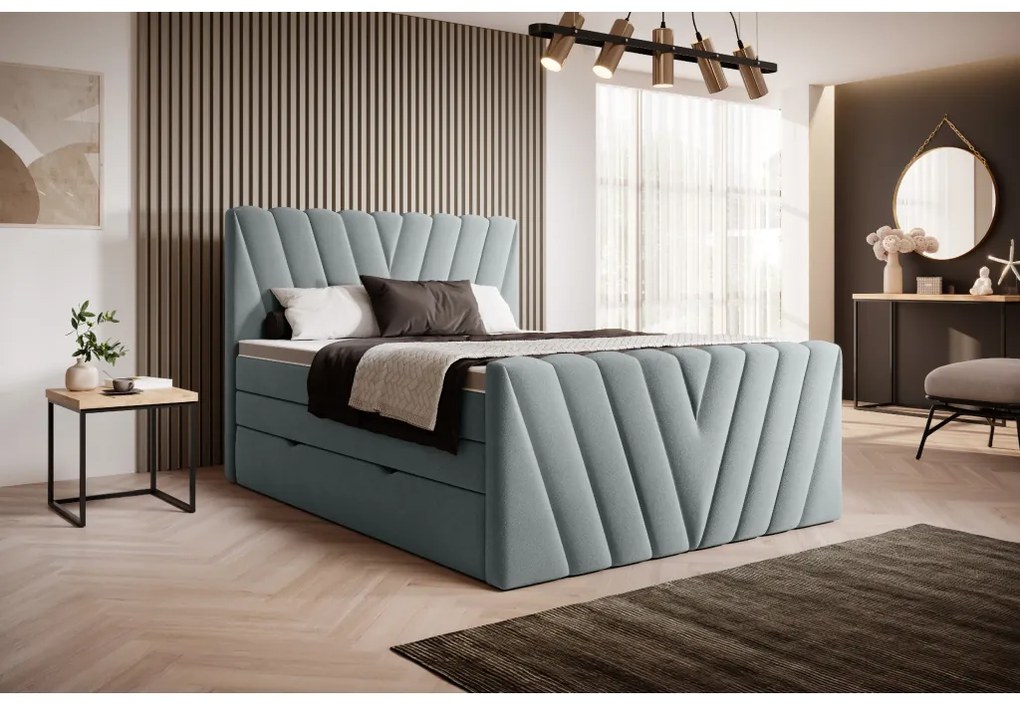 Boxspring Candice 160x200 Materiál / Dekor: Nube 5