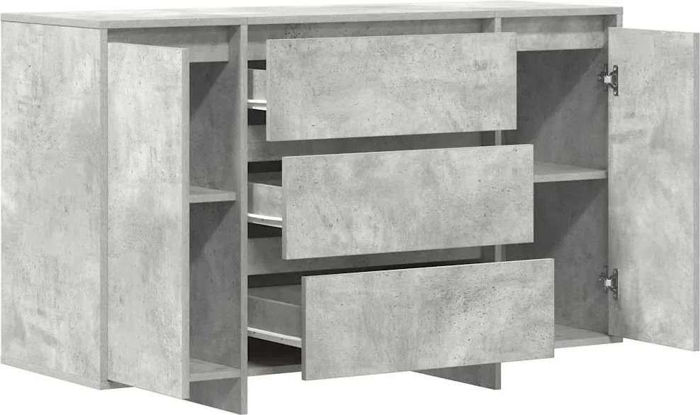 Servírovací skříň Betonově šedá 120 x 41 x 75 cm 3333909