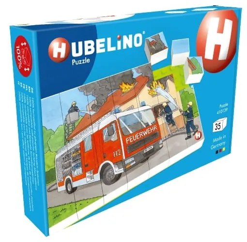 Dětské puzzle Hubelino Hasičská jednotka