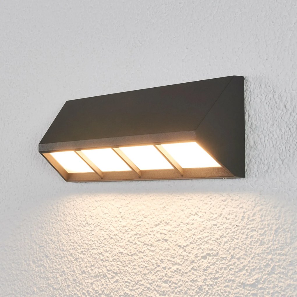 LED venkovní nástěnné svítidlo Cedrick, 30 cm