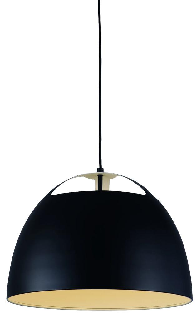 Stropní lampa Fjord černá Rozměry: Ø 38 cm, výška 26 cm