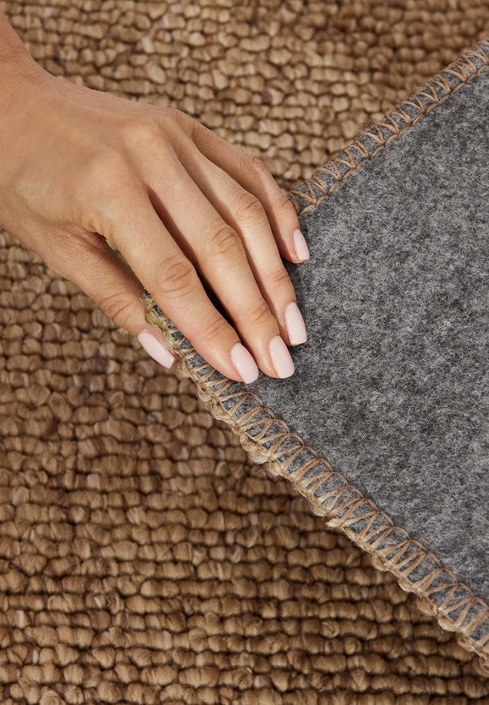 ELLE Decoration, Běhoun Wolly Ultra 106227 Caramel z kolekce Elle, 80x240, hnědá, ložnice