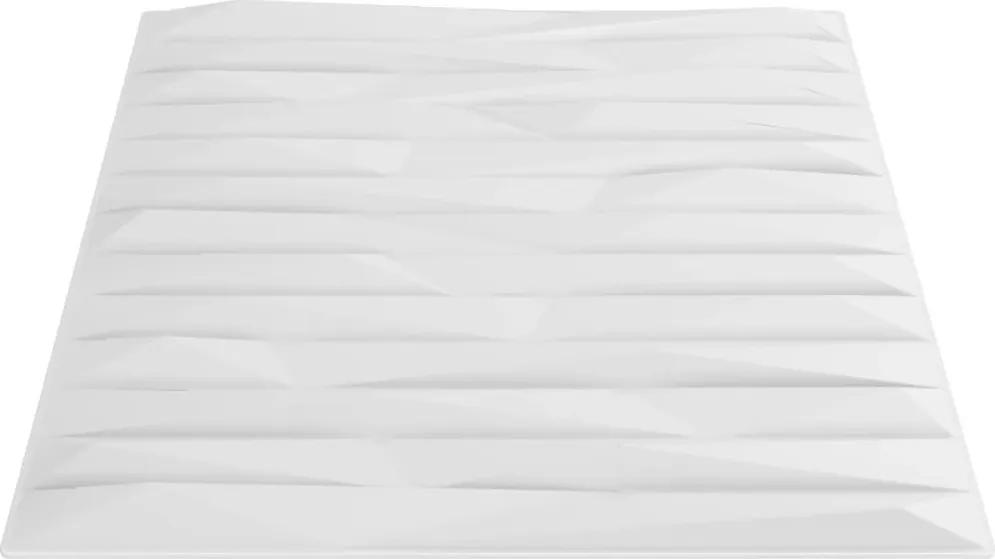 vidaXL Nástěnné panely 12 ks 50 x 50 cm XPS 3 m² ametyst [356937] Barva: Diamant bílá