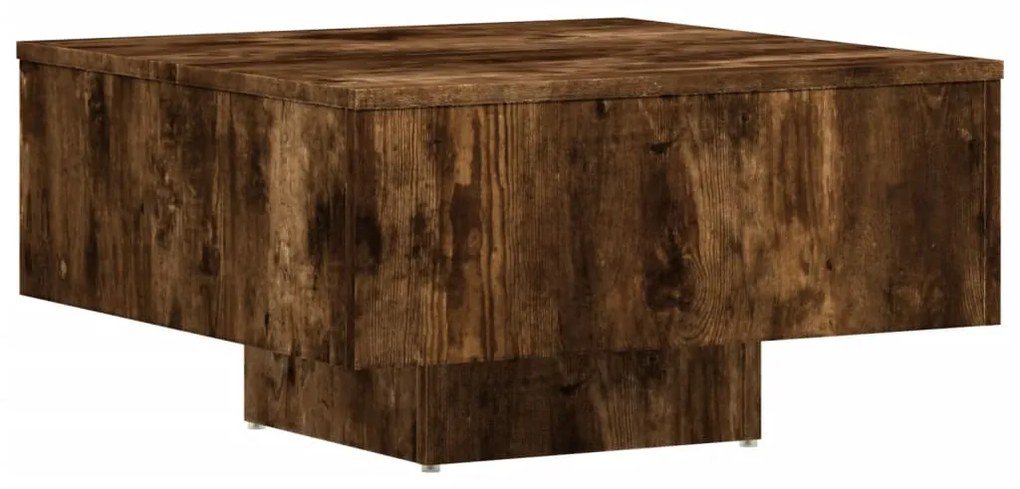vidaXL Konferenční stolek kouřový dub 60x60x31,5 cm kompozitní dřevo