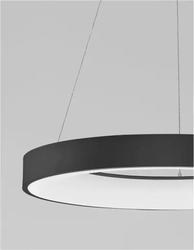 Závěsné LED svítidlo NOVA LUCE RANDO THIN 50W 3000K 9453453 stmívatelné Triac