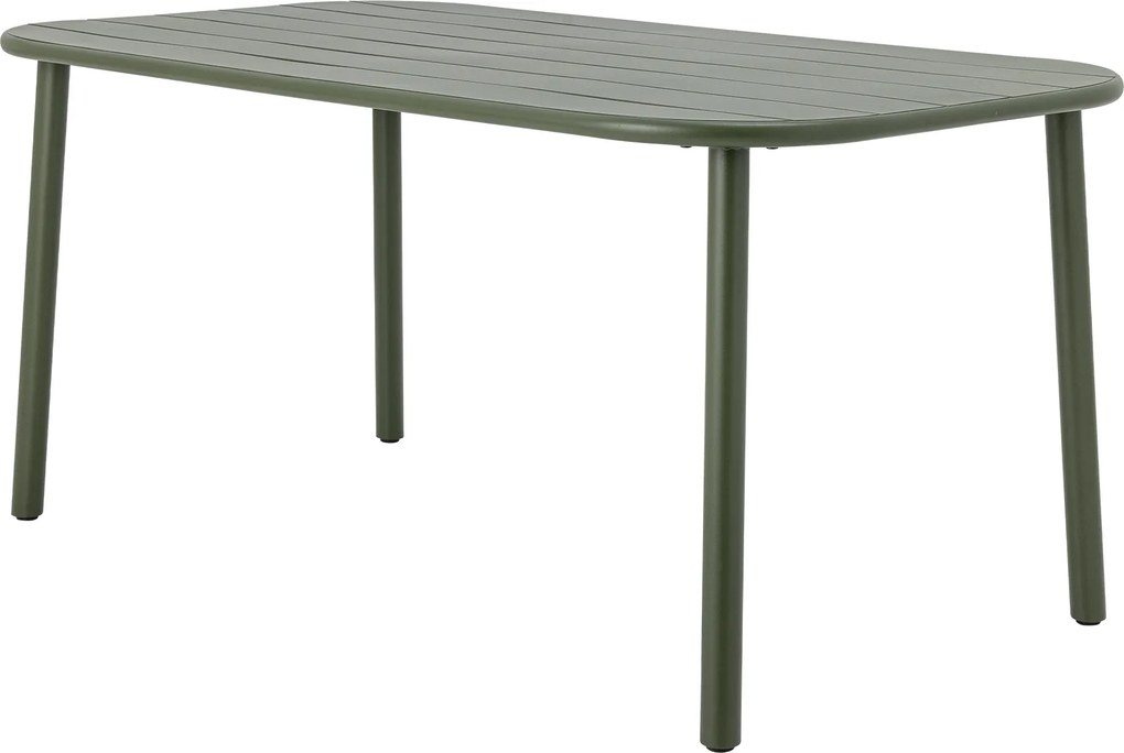 BLOOMINGVILLE Venkovní jídelní stůl CALANA zelený 160x90 cm 82065263