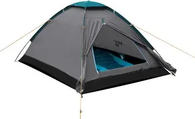 NILS Camp NC6033 Nightfall šedý/modrý / Turistický stan / 2 osoby / 20