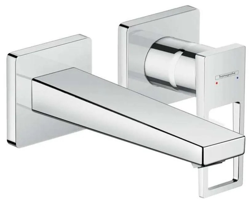 Hansgrohe Metropol - Umyvadlová baterie pod omítku, 2-otvorová instalace, chrom 74525000