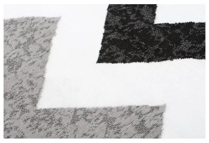Kusový koberec PP Zero šedý 140x200cm