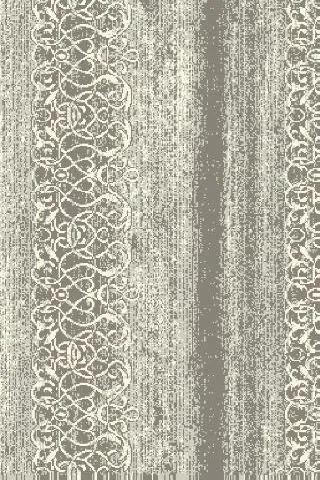 Běhoun vlněný Agnella Isfahan M Ladan Antracyt šedý Šíře: 100 cm