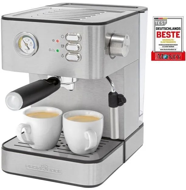 Pákový kávovar proficook es 1209 espresso 20barů