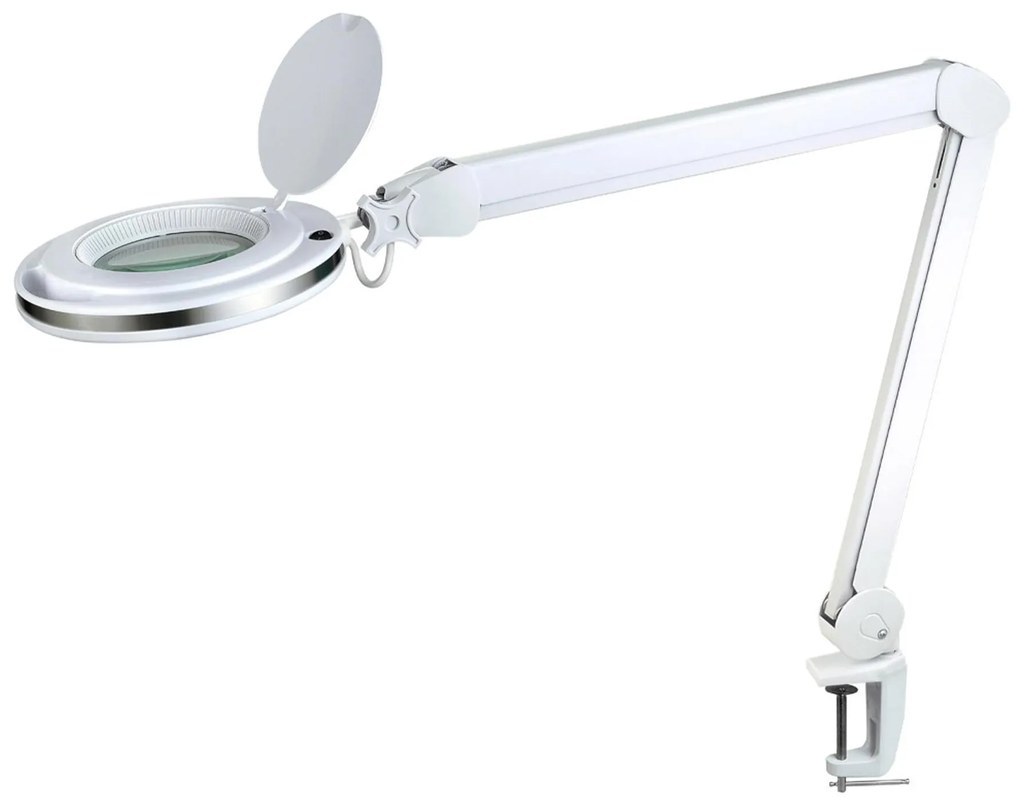 Halo Design Stolní lampa Magni Clip LED s lupou