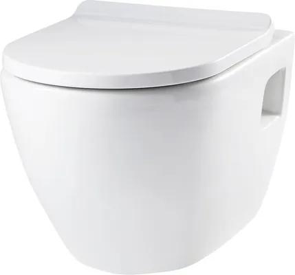 Závěsné WC Form &amp; Style Nevis s prkénkem
