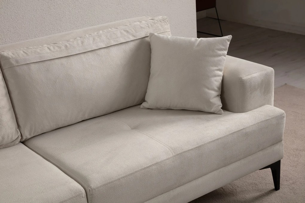 Atelier del Sofa 3-místná pohovka Astana 3 Seater - Ecru, Okrová