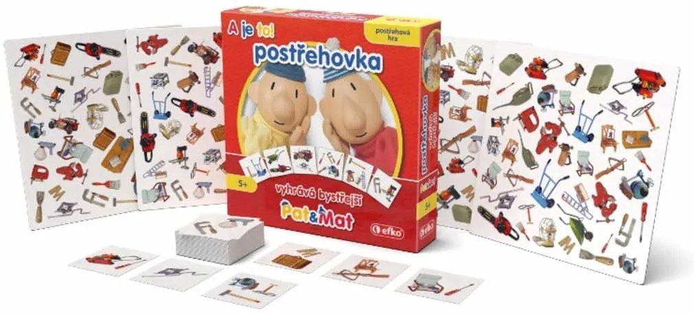 EFKO Hra Pat a Mat Postřehovka *SPOLEČENSKÉ HRY* ef88430