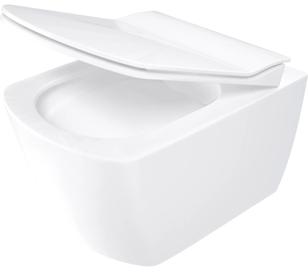 Deante Blur, záchodová WC mísa s funkcí bidetu 525x372x349 mm, bílá lesklá-černá matná, DEA-CDZ_6WNW