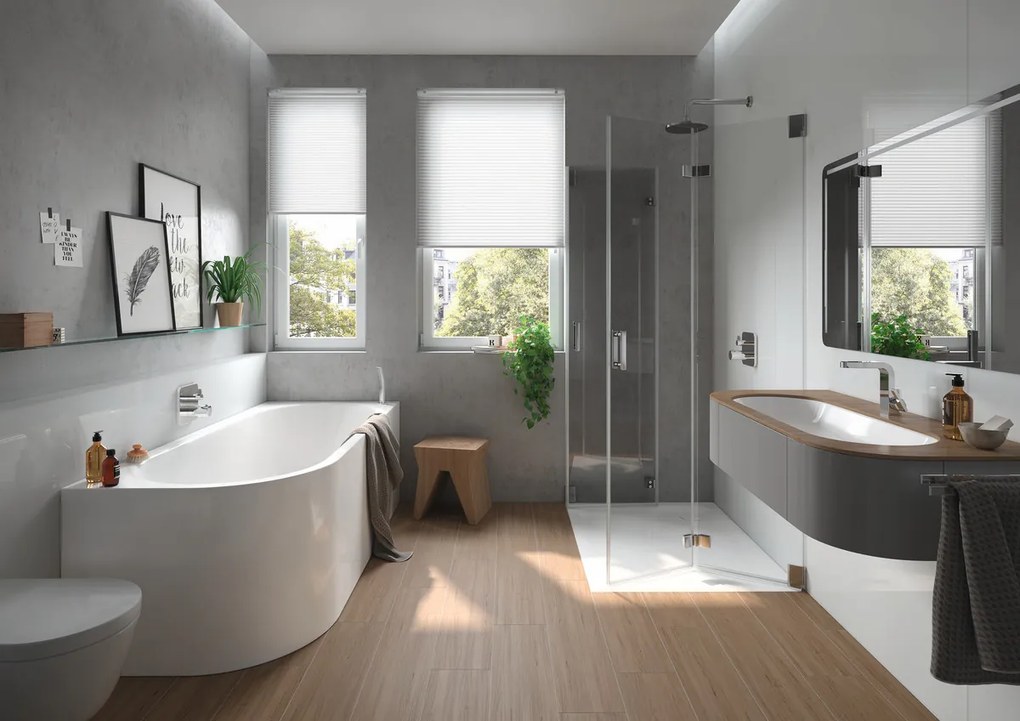 Kaldewei Centro Duo 1 180 x 80 cm 283700010001 vana smaltovaná model 137 pravá