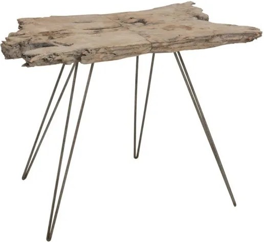 Dřevěný odkládací stolek - 90*50*70 cm