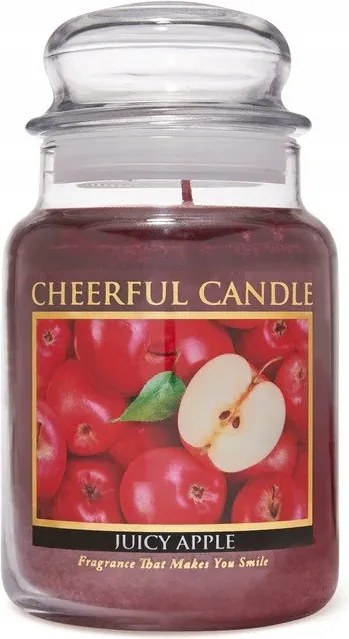 Velká svíčka Juicy Apple Cheerful Candle