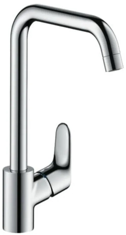 Dřezová baterie Hansgrohe Focus M41 s otočným ramínkem chrom 31820000