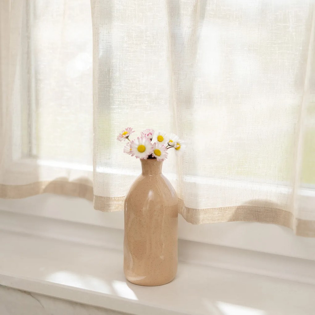 Vase Pink Sandstone 7x7x15 cm