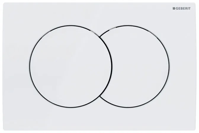 BPS-koupelny Podomítkový modul Geberit DuoFix s WC mísou PA-WH-TR-02 + ovládací tlačítko Delta 01 bílá