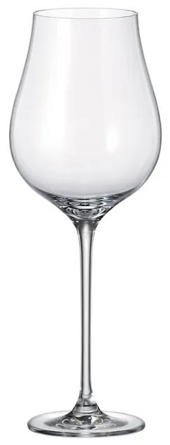 Bohemia Crystal Sklenice na bílé víno Limosa 400ml (set po 6ks)