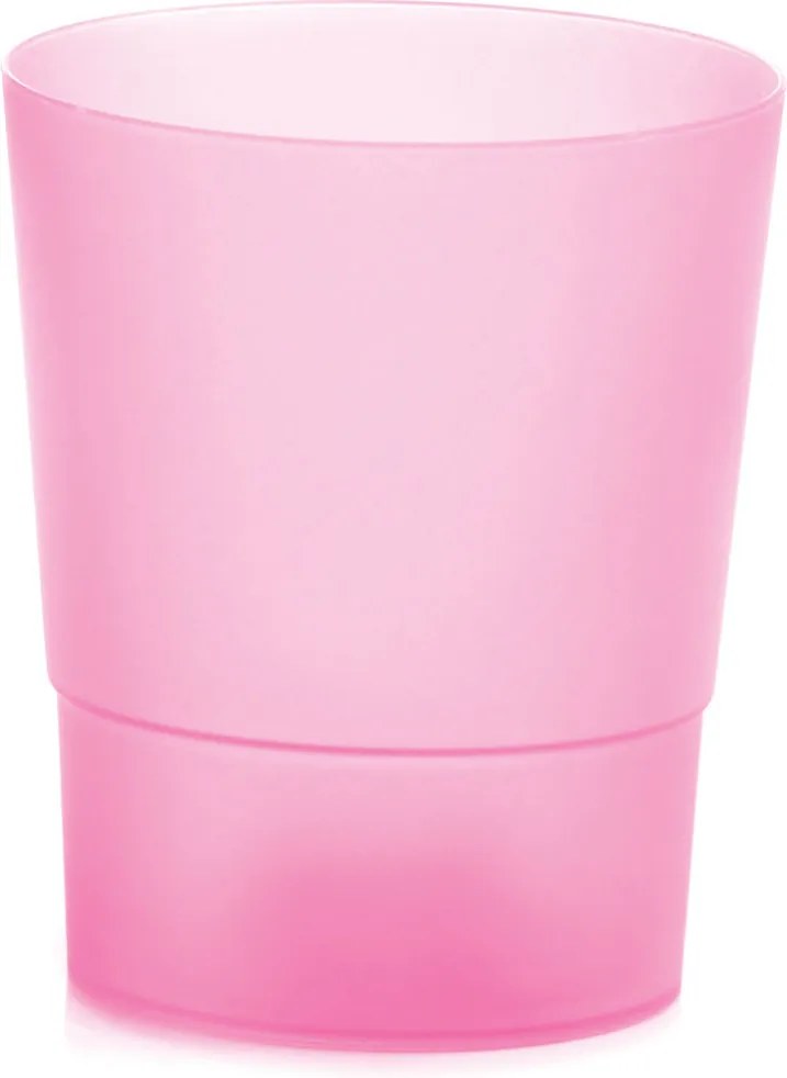 PRO Květináč na orchidej COUBI ORCHID růžový transp.mat 12,5cm