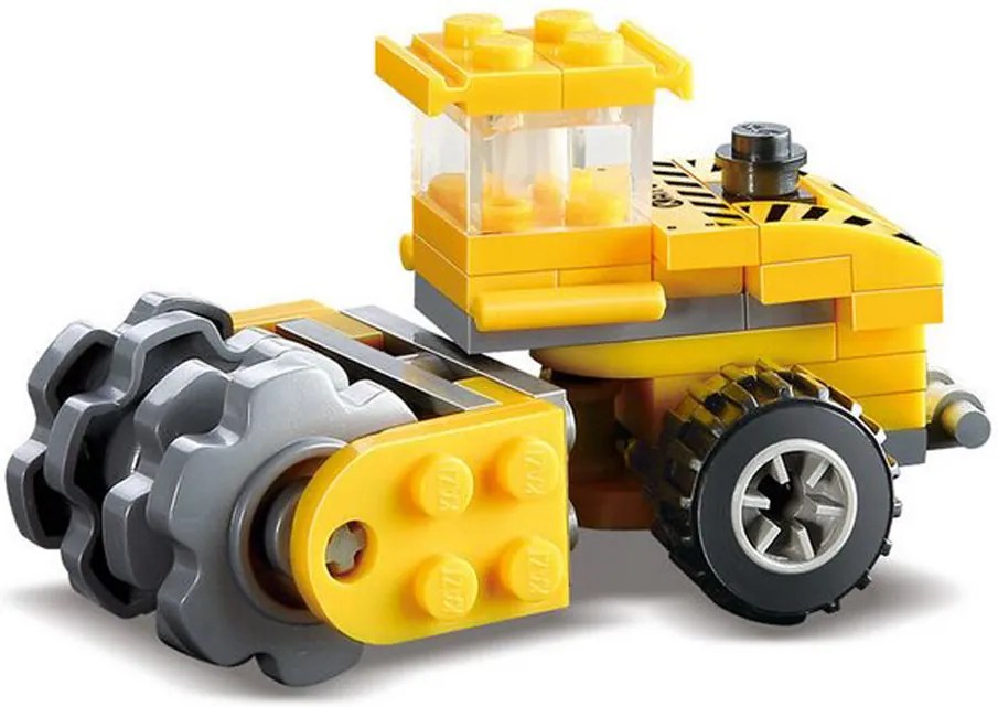 Blocki stavebnice MyCity Stavba vozidla válec příkopový typ LEGO 43 dílů