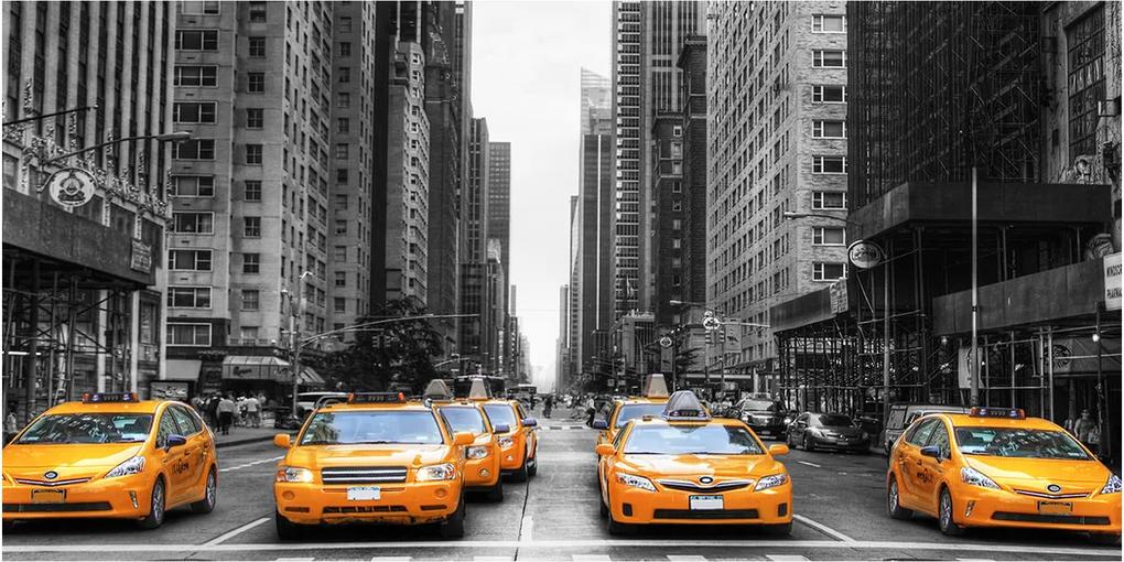 Foto obraz akrylový na stěnu Taxi New York