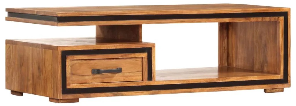 Konferenční stolek 100 x 45 x 33 cm masivní akáciové dřevo 247493